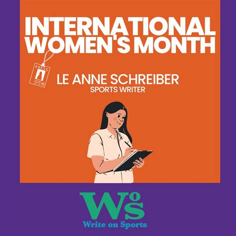 Le Anne Schreiber Was One Of The Most Important Women In Sports