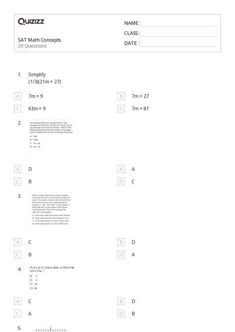 50 Math Puzzles Worksheets For 6th Class On Quizizz Free And Printable