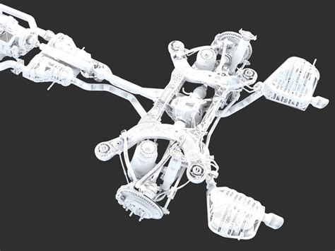 Chassis And Engine 3d Model 219 Max Free3d