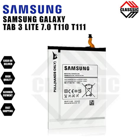 Original Samsung Galaxy Tab 3 Lite 7 0 Battery T110 T111 T116 Original Battery Capacity High
