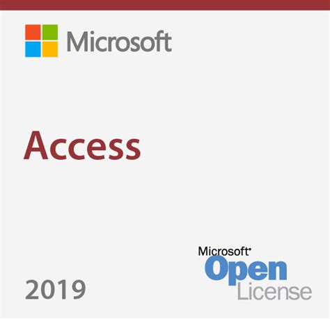 microsoft access 2019