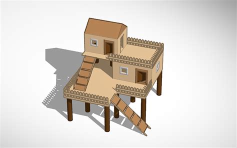 3d Design Humble Jungle Hut Tinkercad