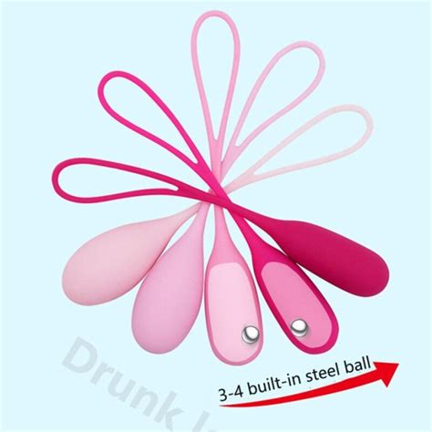 Built In Steel Ball Silicone Smart Geisha Ball Kegel Ball Vagina