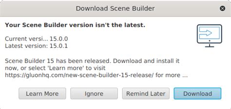 Text Truncated In New Version Dialog Issue Gluonhq Scenebuilder GitHub
