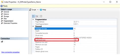Working With Different Sql Server Indexes Types