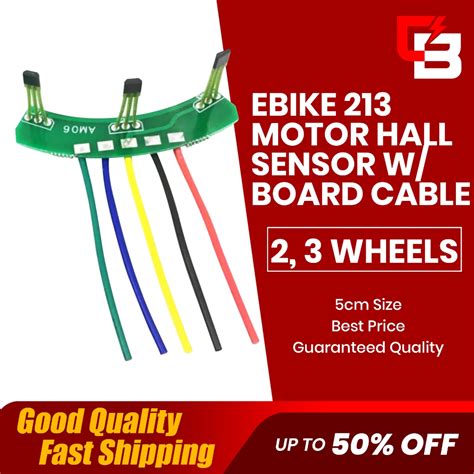 Electric Vehicles Motor Hall Sensor With Board Cable Motor Hall Sensor 60 120degree 1pcs，2 3