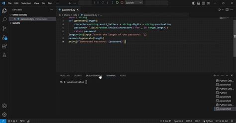 rishika parthiban on linkedin pythonprogramming passwordgenerator codingproject cybersecurity…