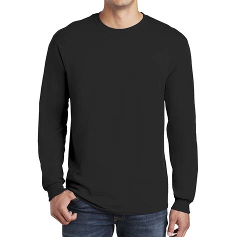 Gildan Heavy Cotton Long Sleeve T Shirt 5400 Classic Mens Value