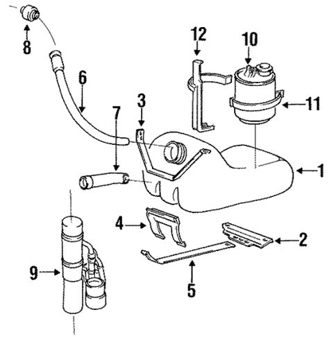 Fuel System Components For 1988 Volvo 740