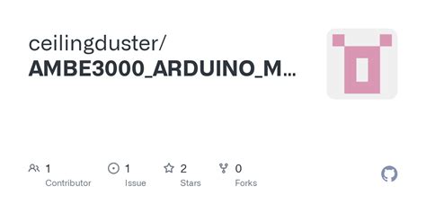 Github Ceilingdusterambe3000arduinomodule