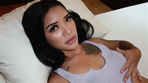 Gorgeous Trans Woman Shows Some Transdom To Her Slave