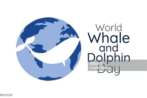 세계 고래와 돌고래의 날 휴일 개념 배경 배너 카드 텍스트 비문이있는 포스터에 대한 템플릿 벡터 Eps10 그림입니다 6월에 대한 스톡 벡터 아트 및 기타 이미지 Istock