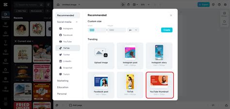 How To Resize Youtube Thumbnail Sizes On Capcut Web For Free