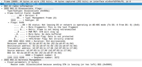 Nzyme Deauthentication Frames Explained