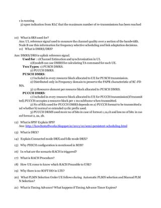 Lte Questions Adv DOCX Computer Networking Computing