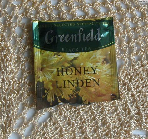 Ароматизированный чёрный чай Гринфилд (Greenfield) Honey Linden - «Чай ...