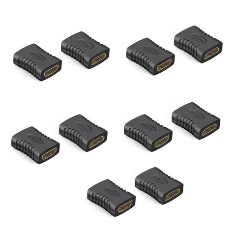 10pcs Hdmi Female Naar Female Coupler Extender Ada Grandado