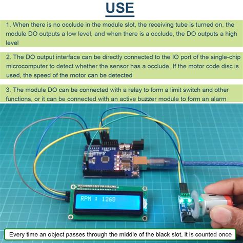 Daokai 5pcs Lm393 Comparator Speed Sensor Module Slot Type Ir Optocoupler For