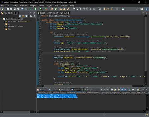 Java Mysql Select Rows Step By Step Examples