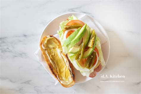Torta Cubana Recipe Mexican Sandwich