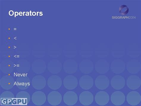 Fast Computation Of Database Operations Using Graphics Processors