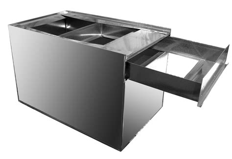 Return Air Support Box W Filter Rack Southwark Metal Mfg Co