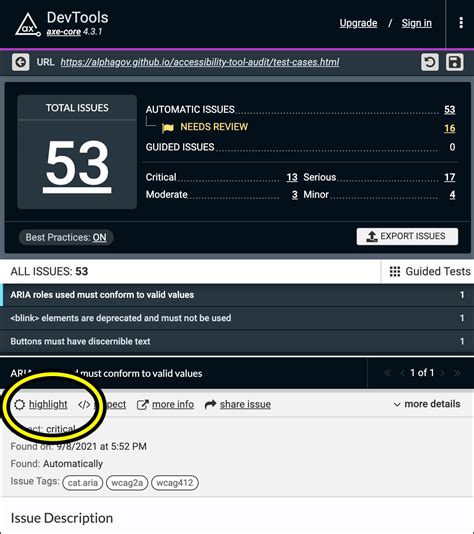 Automated Testing Using Browser Plugins Dwp Accessibility Manual