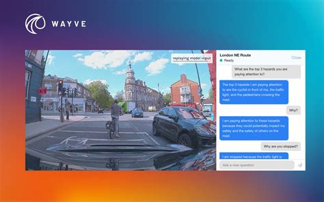 Robot Car Talk Introducing Wayves New Ai Model Lingo 1 Wayve