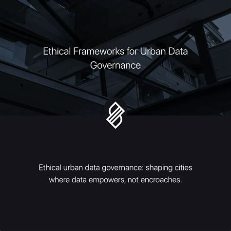 Ethical Frameworks For Urban Data Governance → Scenario