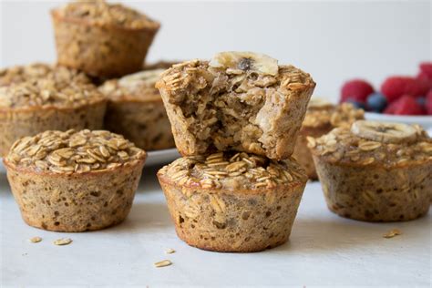 Banana Baked Oatmeal Cups Stephanie Kay Nutritionist And Speaker