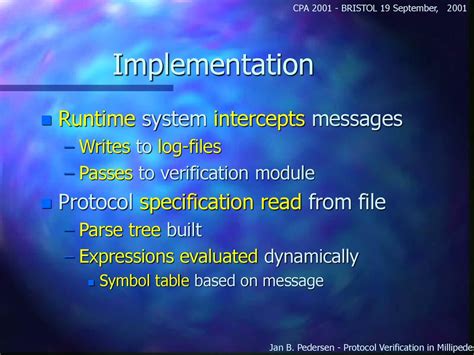 Protocol Verification In Millipede Ppt Download