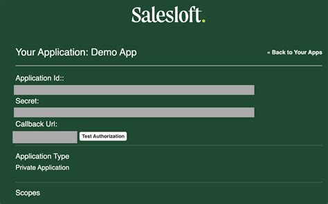 oauth authorization code salesloft api