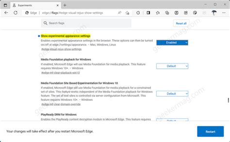 How To Enable Rounded Corners For Edge Tabs In Windows 11