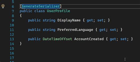 Generateserializer Code Fix Documentation Issue · Issue 8161 · Dotnetorleans · Github