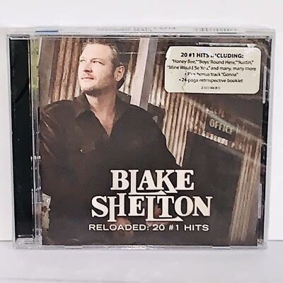 Factory Sealed Shrink Wrapped Reloaded 20 1 Hits By Blake Shelton