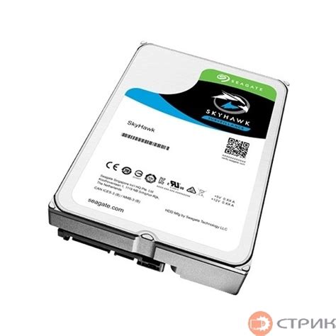 Купить 6TB Seagate SkyHawk (ST6000VX001) {SATA 6 Гбит/с, 5400 rpm, 256 ...