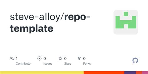 Github Steve Alloyrepo Template