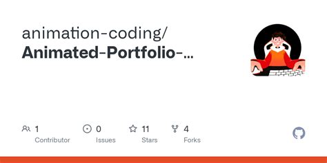 Github Animation Codinganimated Portfolio Website