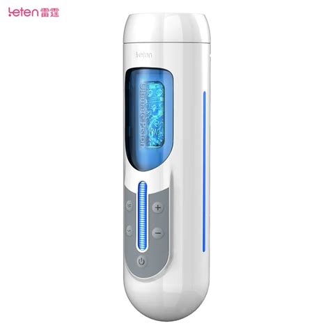 New Leten Piston Usb Charged Strong Retractable Fully Automatic Masturbatormale Masturbation