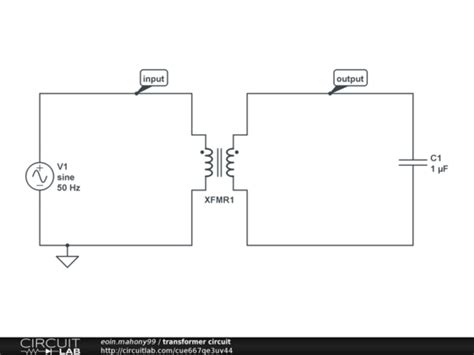 Transformer Circuit Circuitlab
