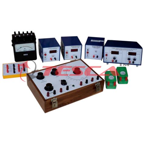 Calibration Of Wattmeter Using Crompton Potentiometers Kit