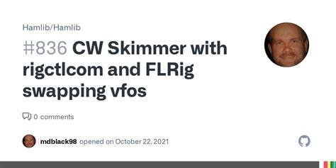 Cw Skimmer With Rigctlcom And Flrig Swapping Vfos · Issue 836 · Hamlibhamlib · Github