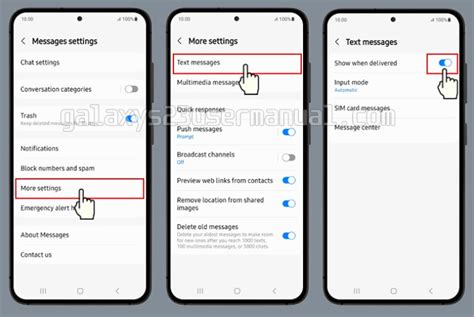 how to automatically delete old messages on galaxy s23
