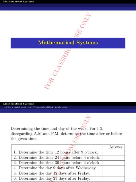 Mathematical Systems Download Free Pdf Algebra Number Theory