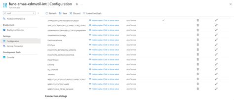 DataSourceName Parameter Is Not Working While Configuring CDM Util Function App Issue