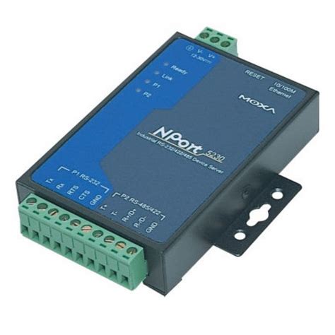 MOXA NPort W Adapter Serial To Ethernet Device Server Easy World Automation