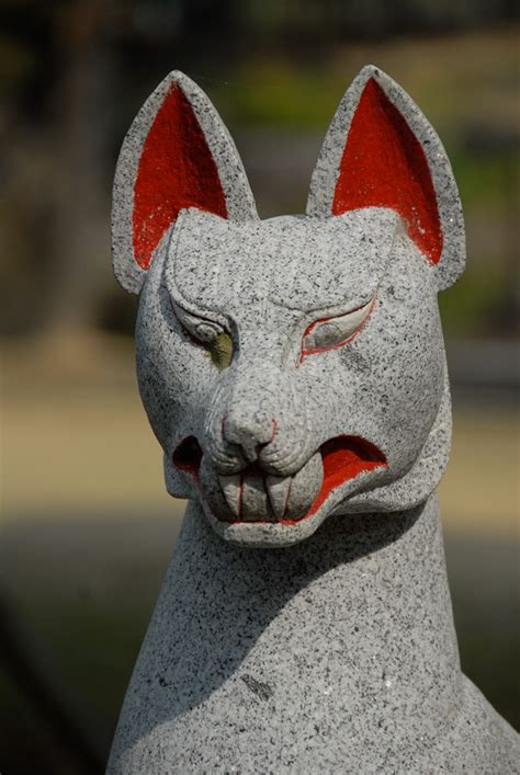 Inari A Fox Servant Of The Agricultural God In Japan Japanese