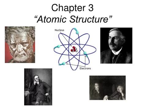 PPT Chapter Atomic Structure PowerPoint Presentation Free Download ID