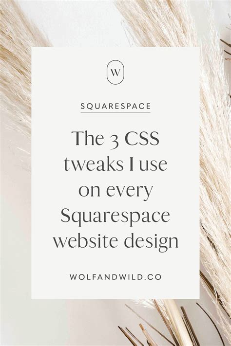 the 3 css tweaks i use on every squarespace website design artofit
