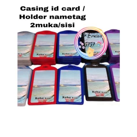 Jual 5pcs Casing Id Card Holder Casing Id Card 2muka 2kartu